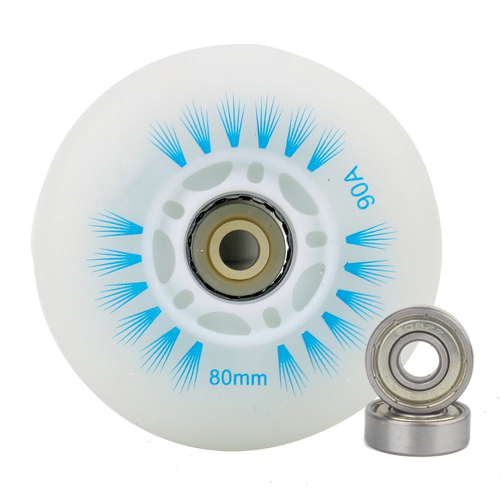 Inline Skate Flash Wheels With Magnetic Core Bearing 64MM-110MM Skate ...