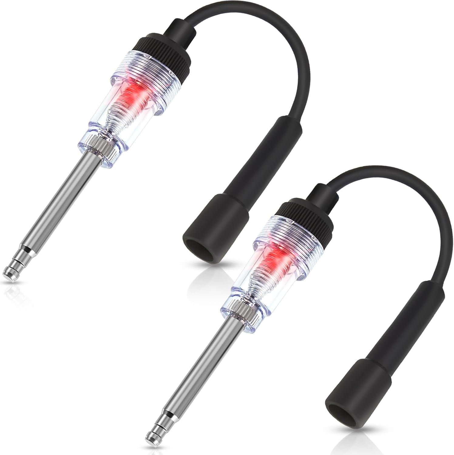 Inline Spark Plug Tester Engine Ignition Tester Straight Boot Ignition ...