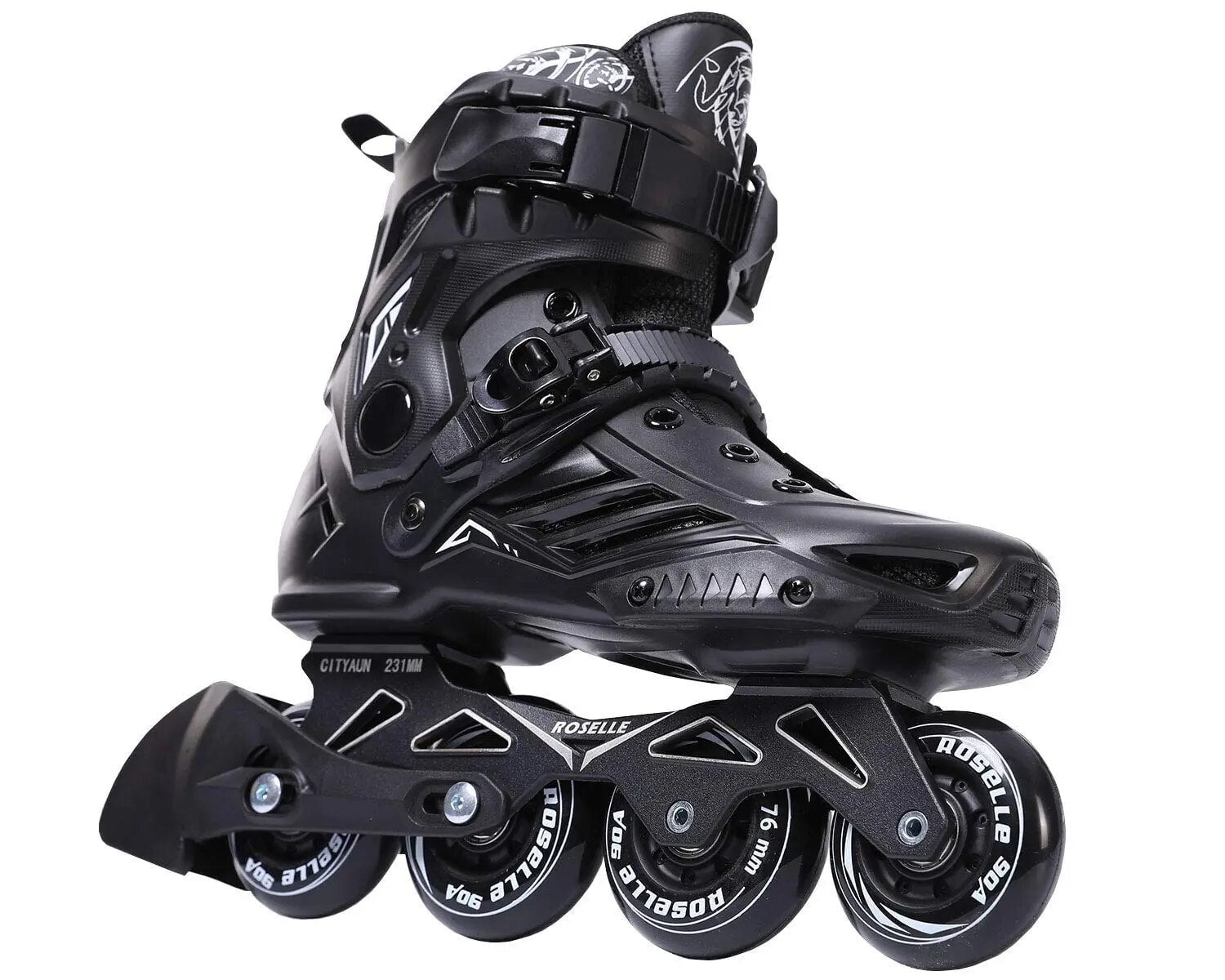 Inline Speed Skates Shoes Hockey Roller Skates Sneakers Rollers Women ...
