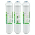 Membrane Solutions Inline Water Filter, 10" X 2", Quick-Connect, for ...