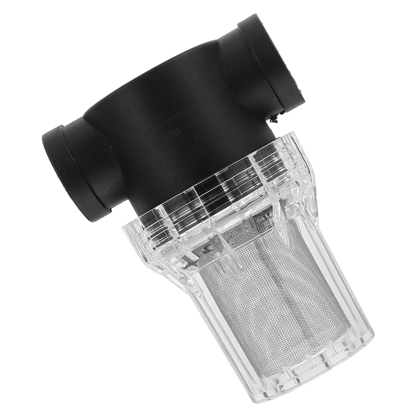 Inline Water Filter Strainer with 40 Mesh Screen for Garden Black ...