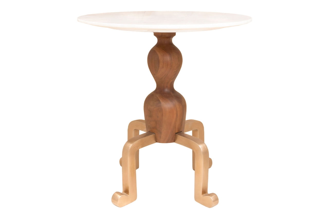 Inmod Juno Marble Side Table - Walmart.com