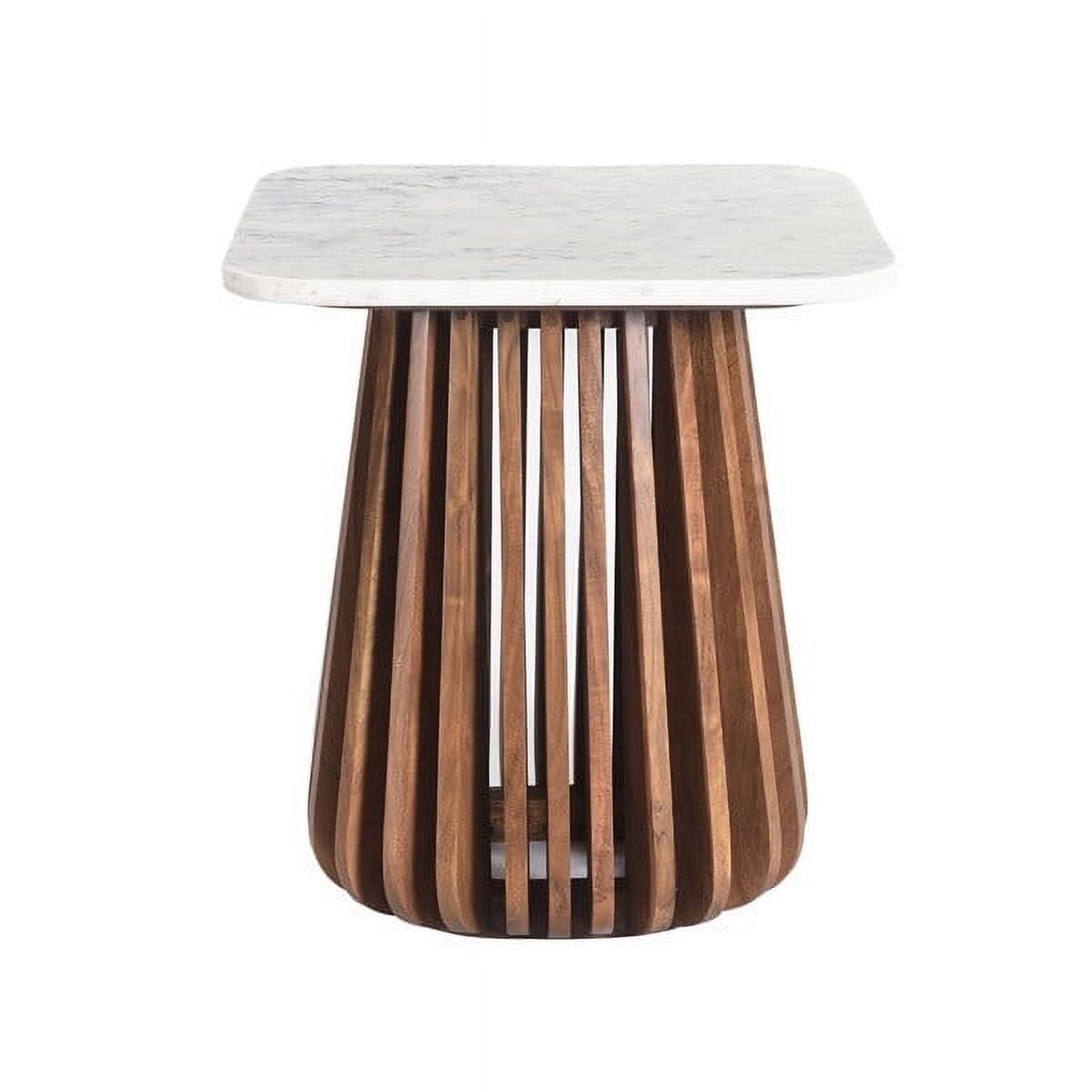 Inmod Lacey Square Marble End Table - Walmart.com