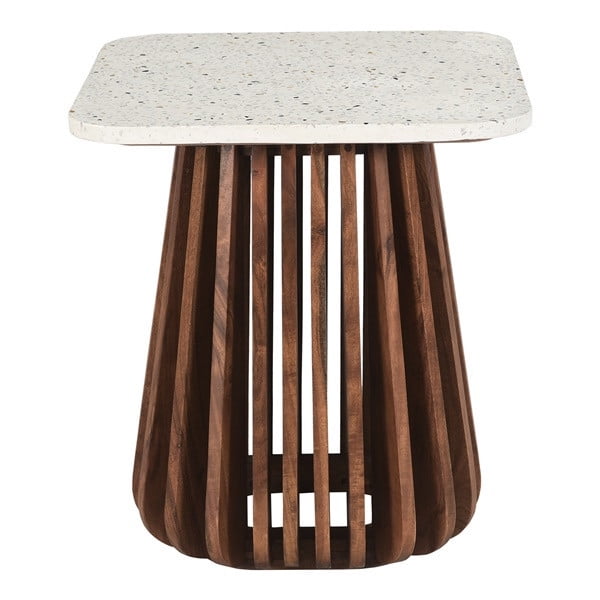 Inmod Lacey Square Terrazzo End Table - Walmart.com
