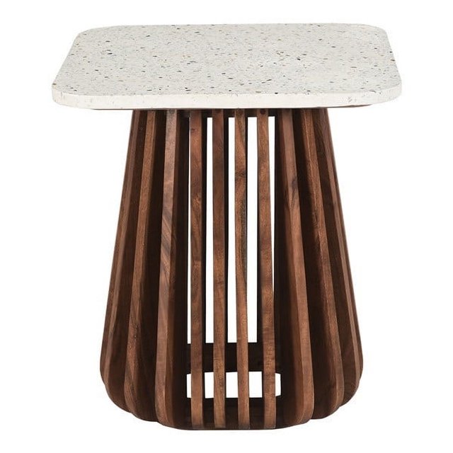 Inmod Lacey Square Terrazzo End Table - Walmart.com