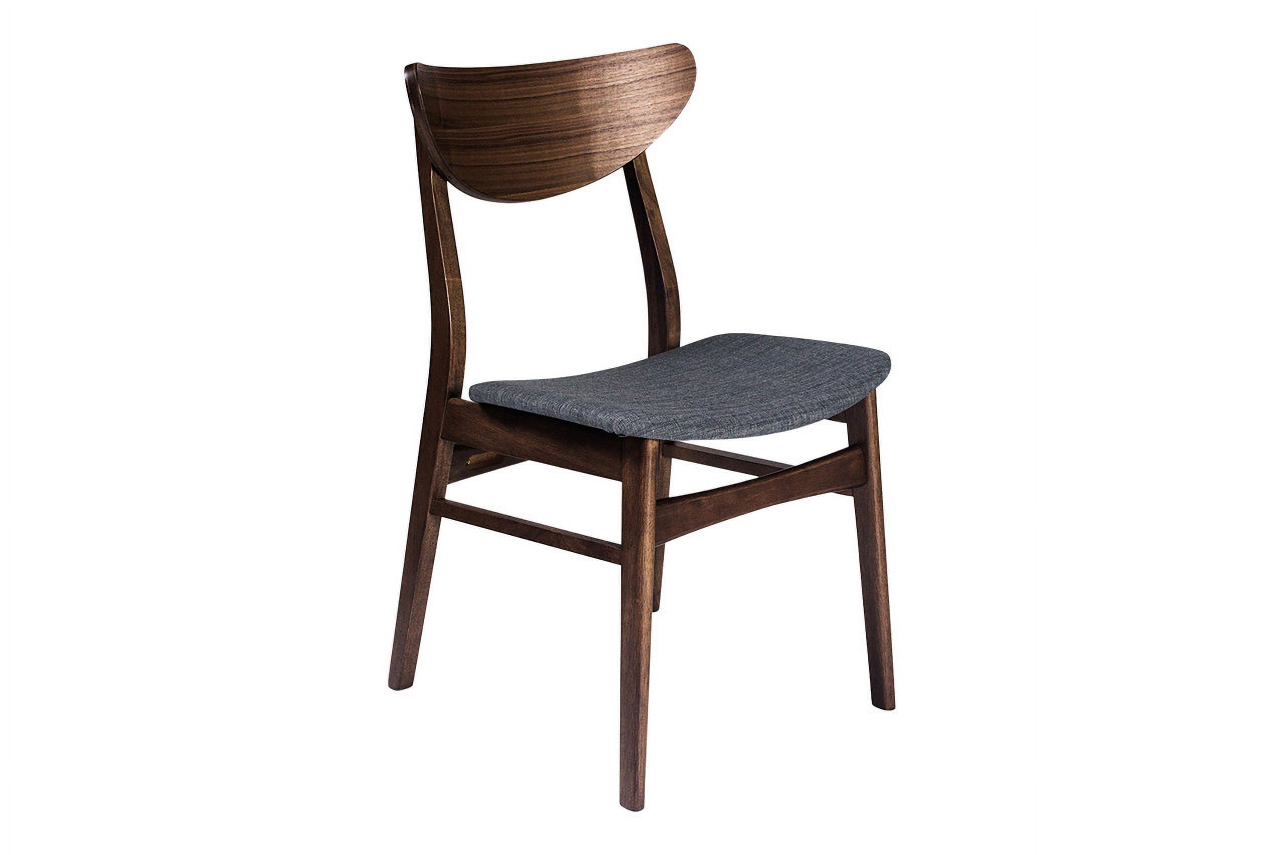 Inmod Mid-Century Modern Scandi Dining Chair, Set of 2 - Walmart.com