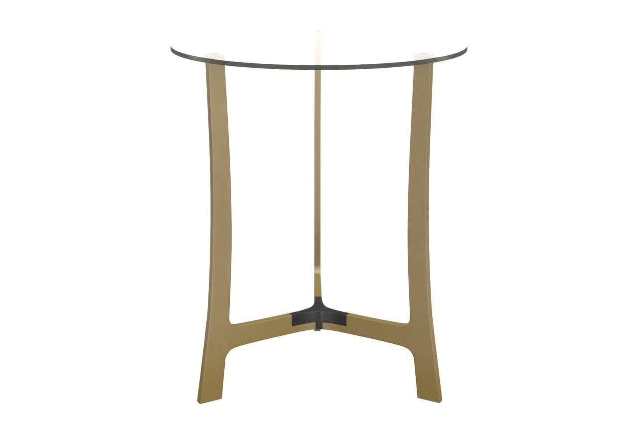 Inmod Reese Glass Side Table - Walmart.com