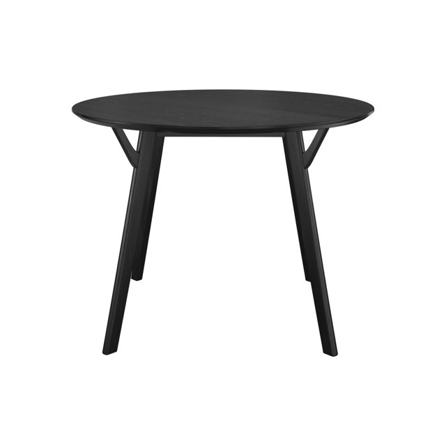 Inmod Scandi Round Dining Table (Black) - Walmart.com
