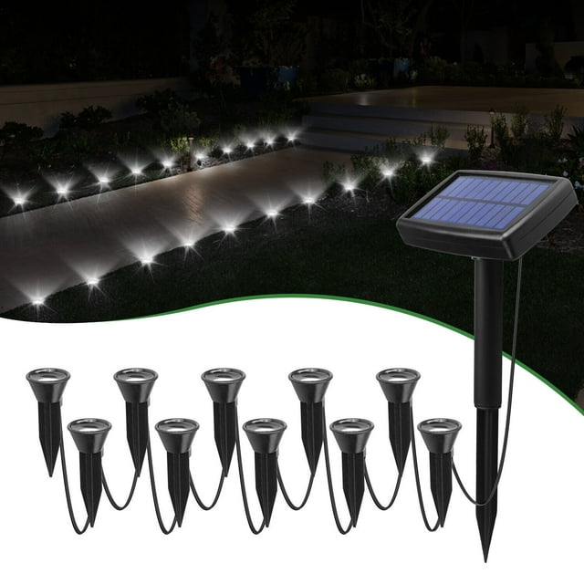 Innens 10-in-1 Solar Spotlight Landscape Light Outdoor Waterproof ...