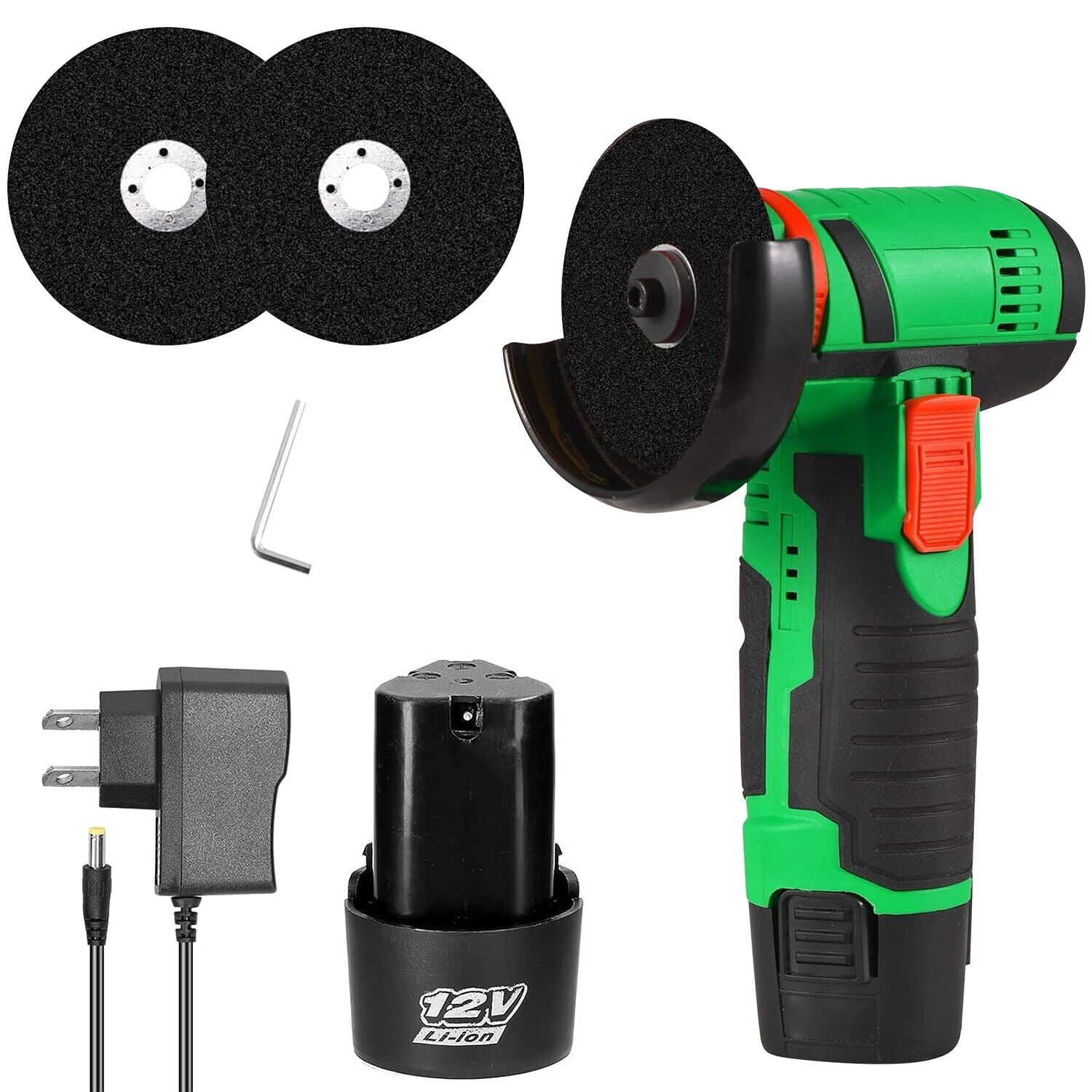Innens 12V Mini Angle Grinder Polishing Machine Brushless Cordless ...