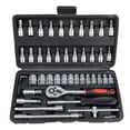 Innens 46pc Mechanics Tool Set: Ratchet Wrench, Vehicle & Machine ...