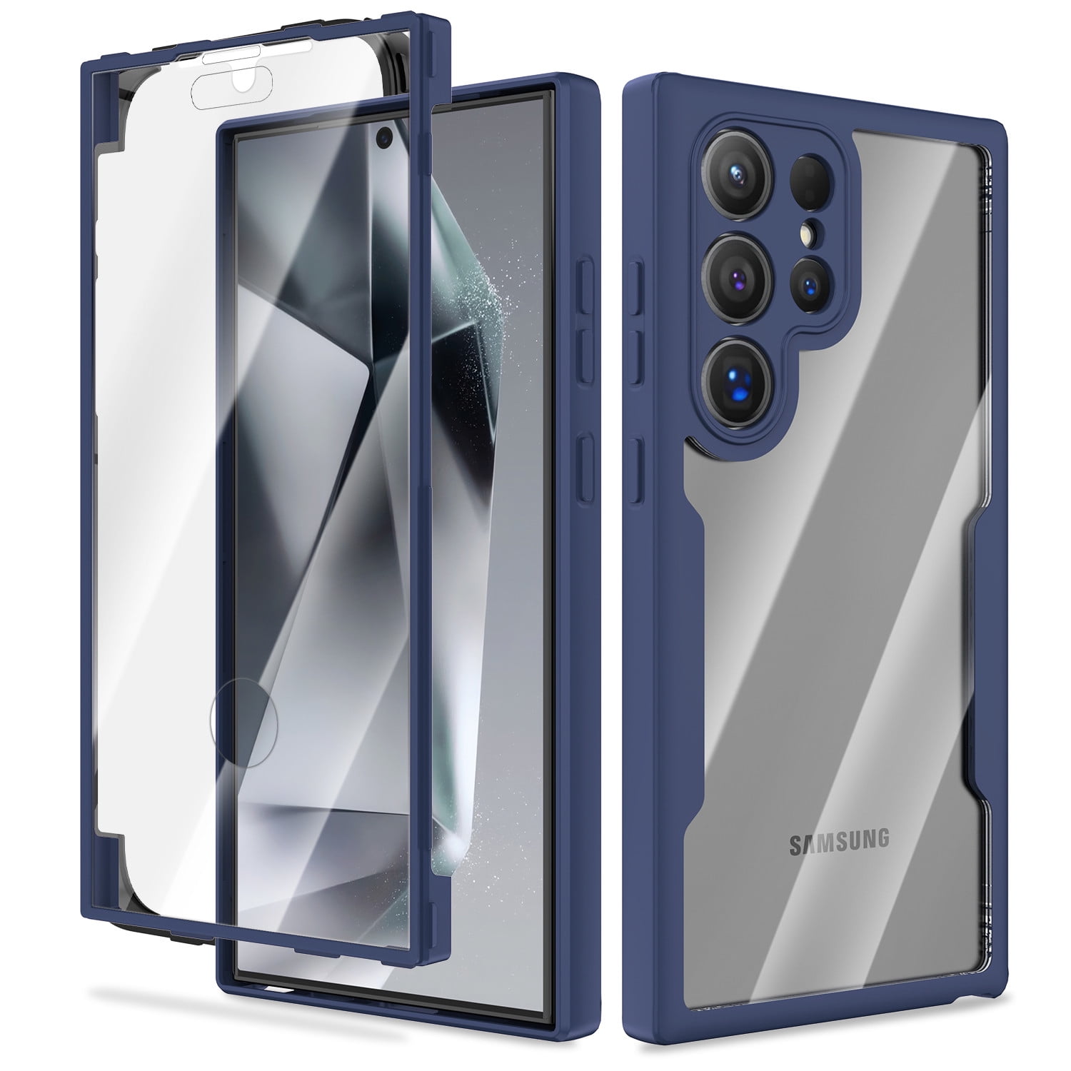 Innens Case with Built-in Screen Protector Full Cover for Samsung ...