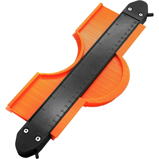 Innens Contour Gauge with Lock Dual Adjustable Irregular Shape Profile ...