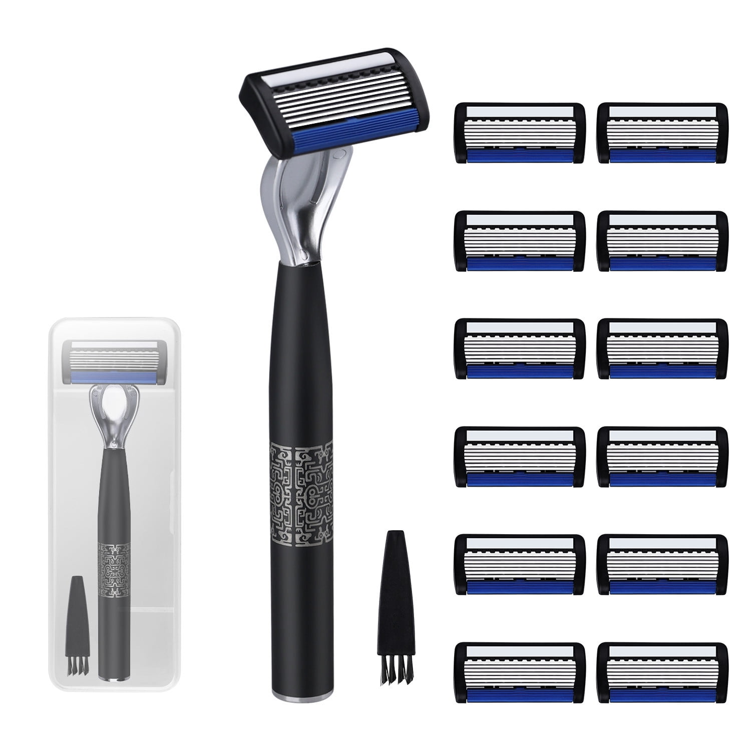 Innens Men's Razor 7-Blade Manual Razor Handle - Walmart.com