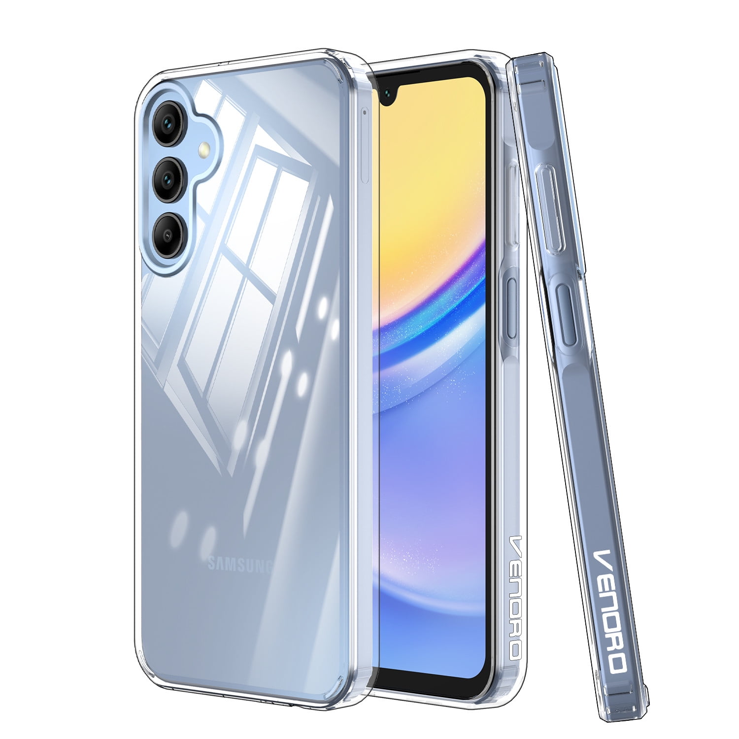 Innens Phone Case for Samsung Galaxy A55/A25/A15 5G 6.5inch Soft TPU Shockproof Slim Cover ...