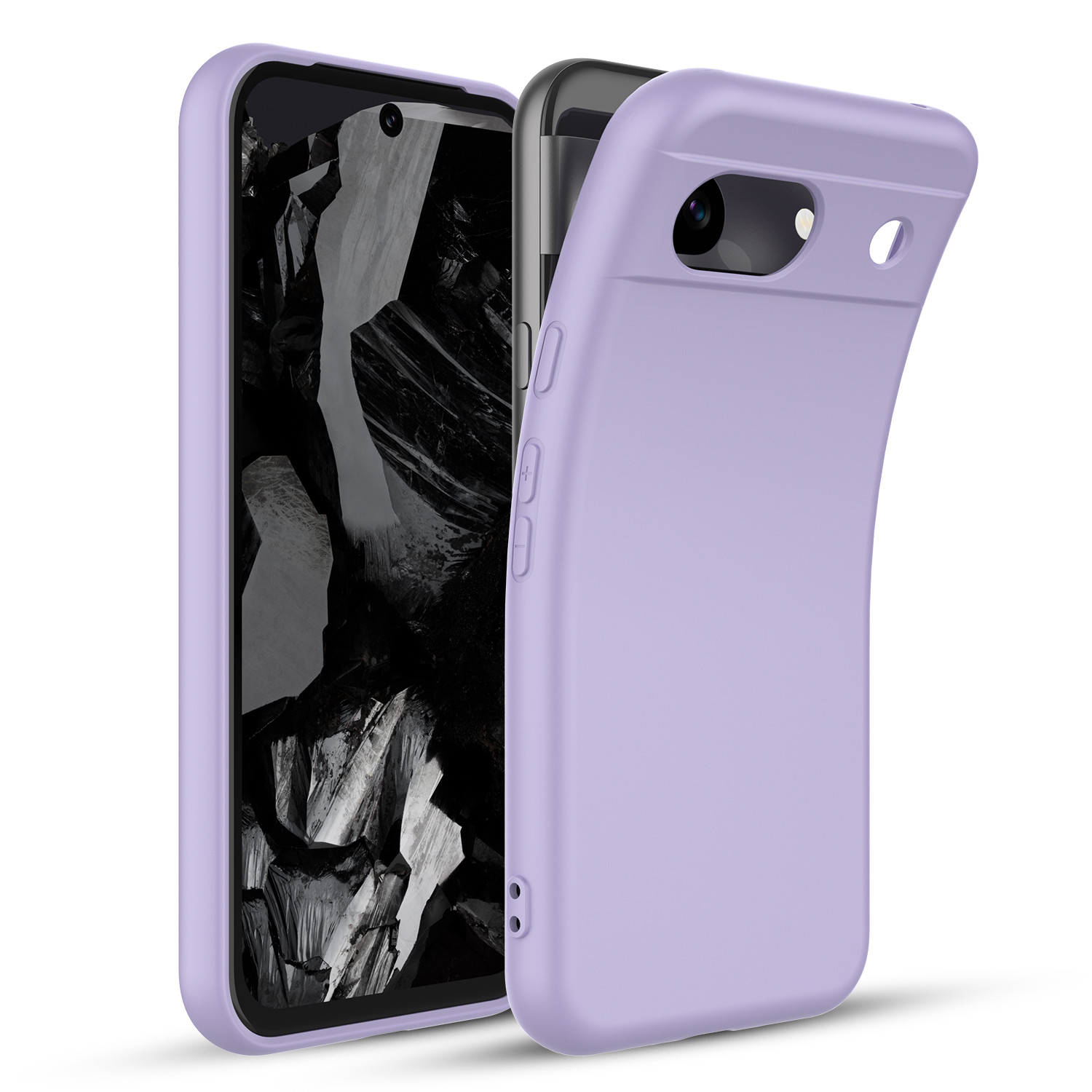 Innens for Google Pixel 8a Case with Screen Protector Liquid Silicone ...