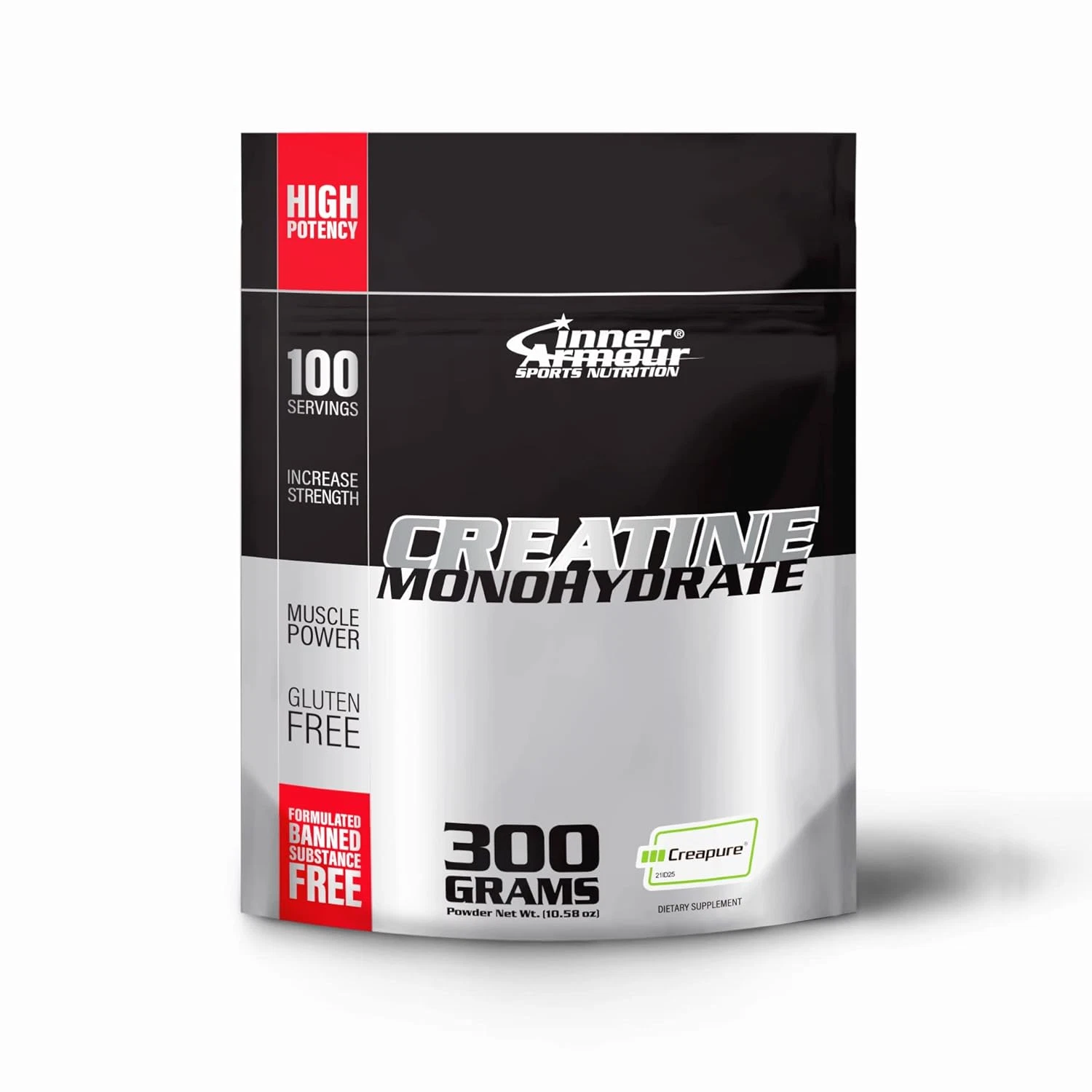 Inner_Armour_Creatine_Monohydrate_Creapure_300G_100_Servings_Increase ...