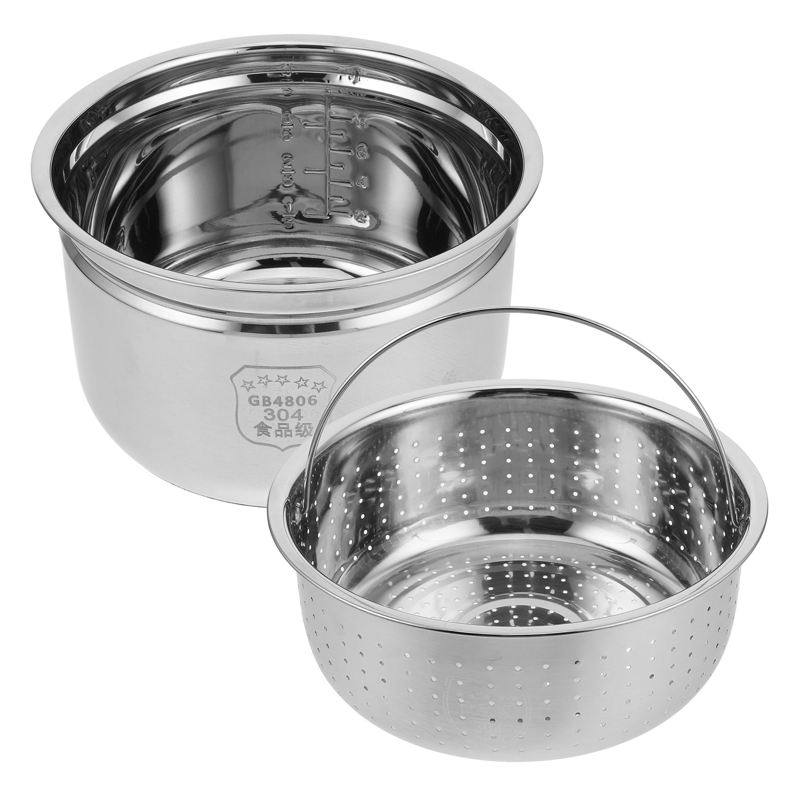 Non-stick Inner Pot Circular Container Electric Pressure Cooker ...