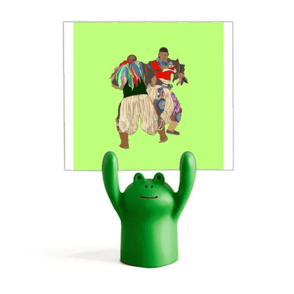 Inner Mongolia Wrestling Competition Memo Holder Cartoon Animal Frog ...