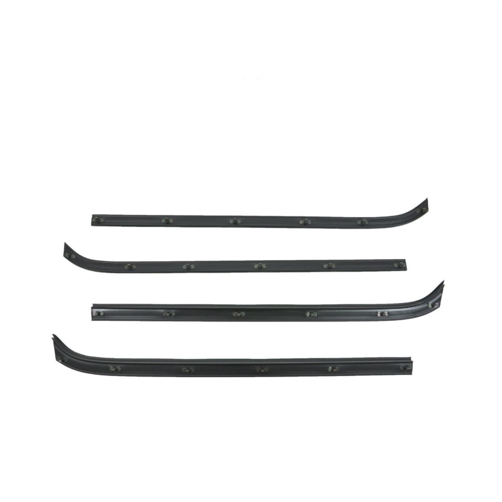 Inner & Outer Window Sweep Seal Kit for Ford Vehicles - 4 Piece Set ...