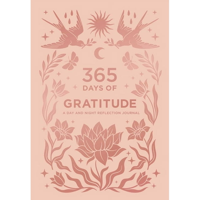 Inner World 365 Days of Gratitude: A Day and Night Reflection Journal, (Hardcover) - Walmart.com