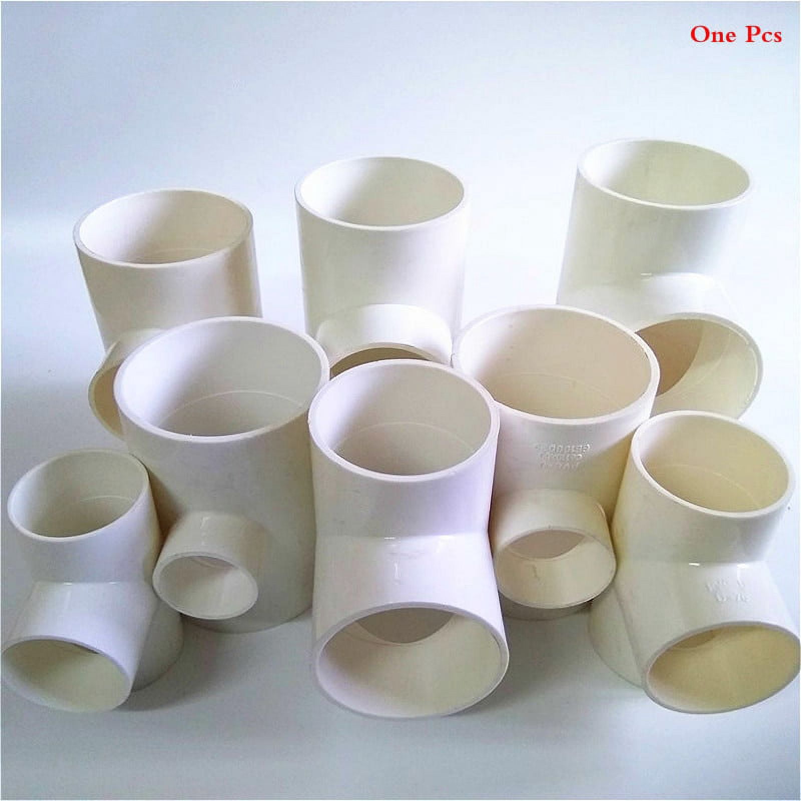 Inner diam 20-75mm PVC 90 elbow straight T piece equal tee ducting ...