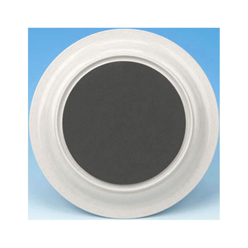 Maddak Plastic Plate with Inner Lip, Sandstone, 9 Inch, Dishwasher and ...