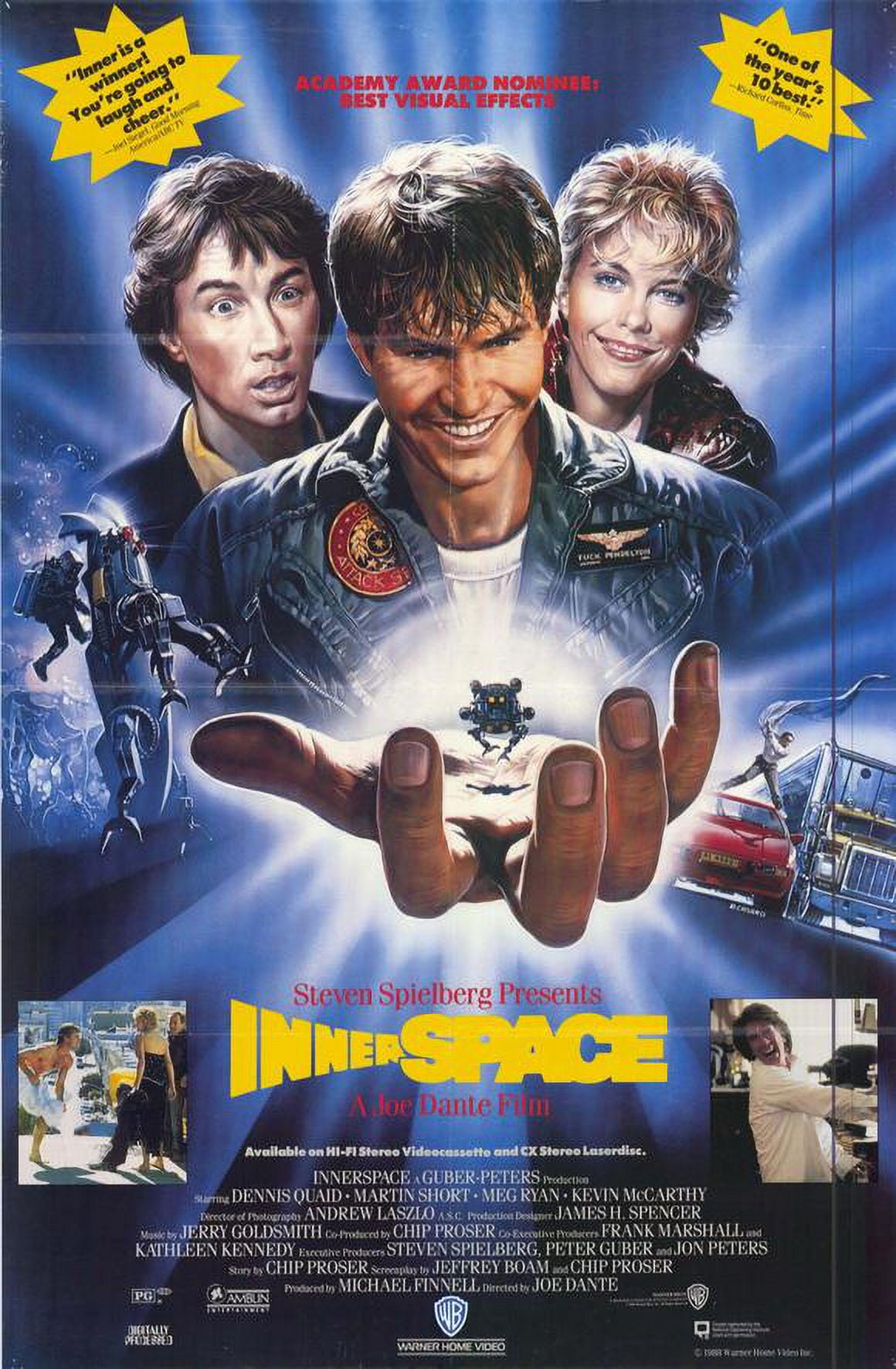 Innerspace - movie POSTER (Style B) (27" x 40") (1987) - Walmart.com