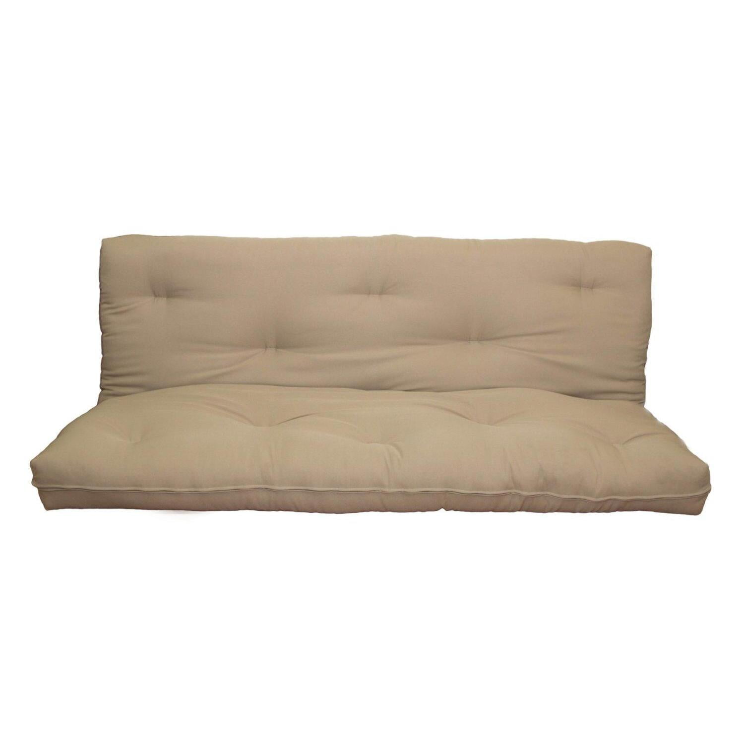 Milton Green Stars 10-Inch Replacement Innerspring Futon Pad, Full-Size ...