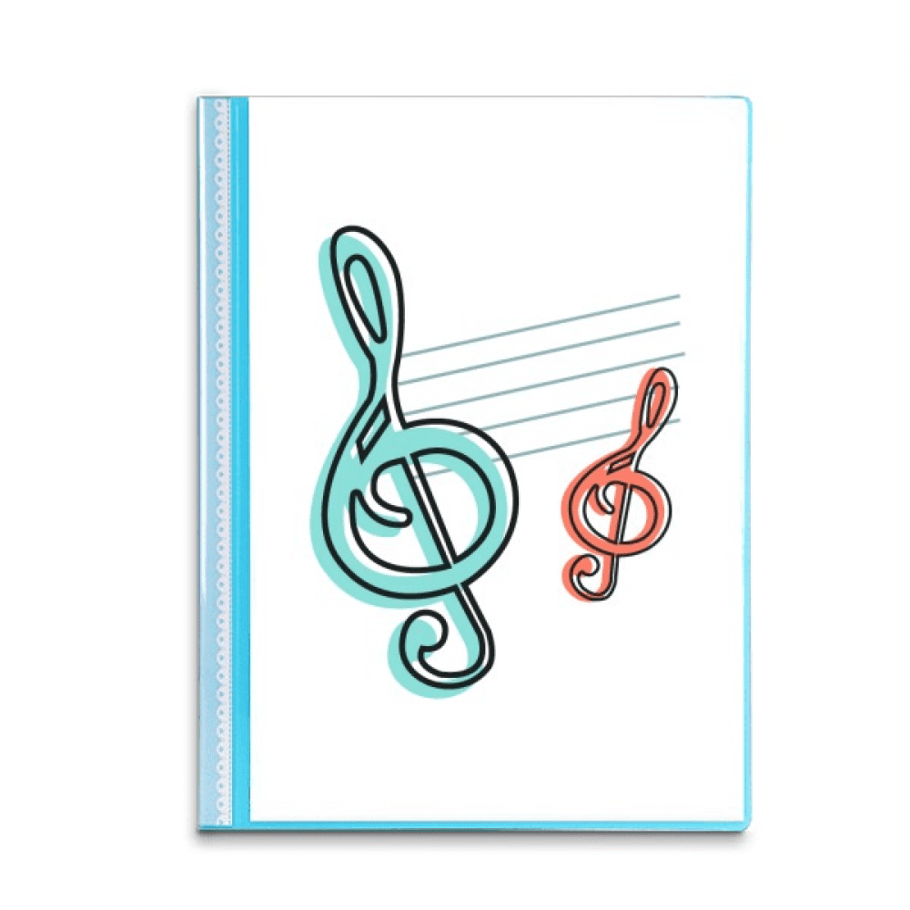 Innervation Musical Mark Book Sheet Protectors Portfolio Binder Folder ...