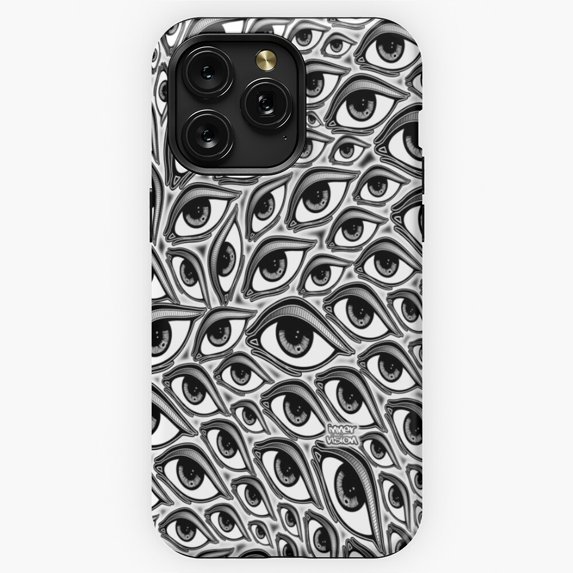 Innervision Eyes Abstract Art Phone Case iPhone Case 17 to 11 Pro Max ...