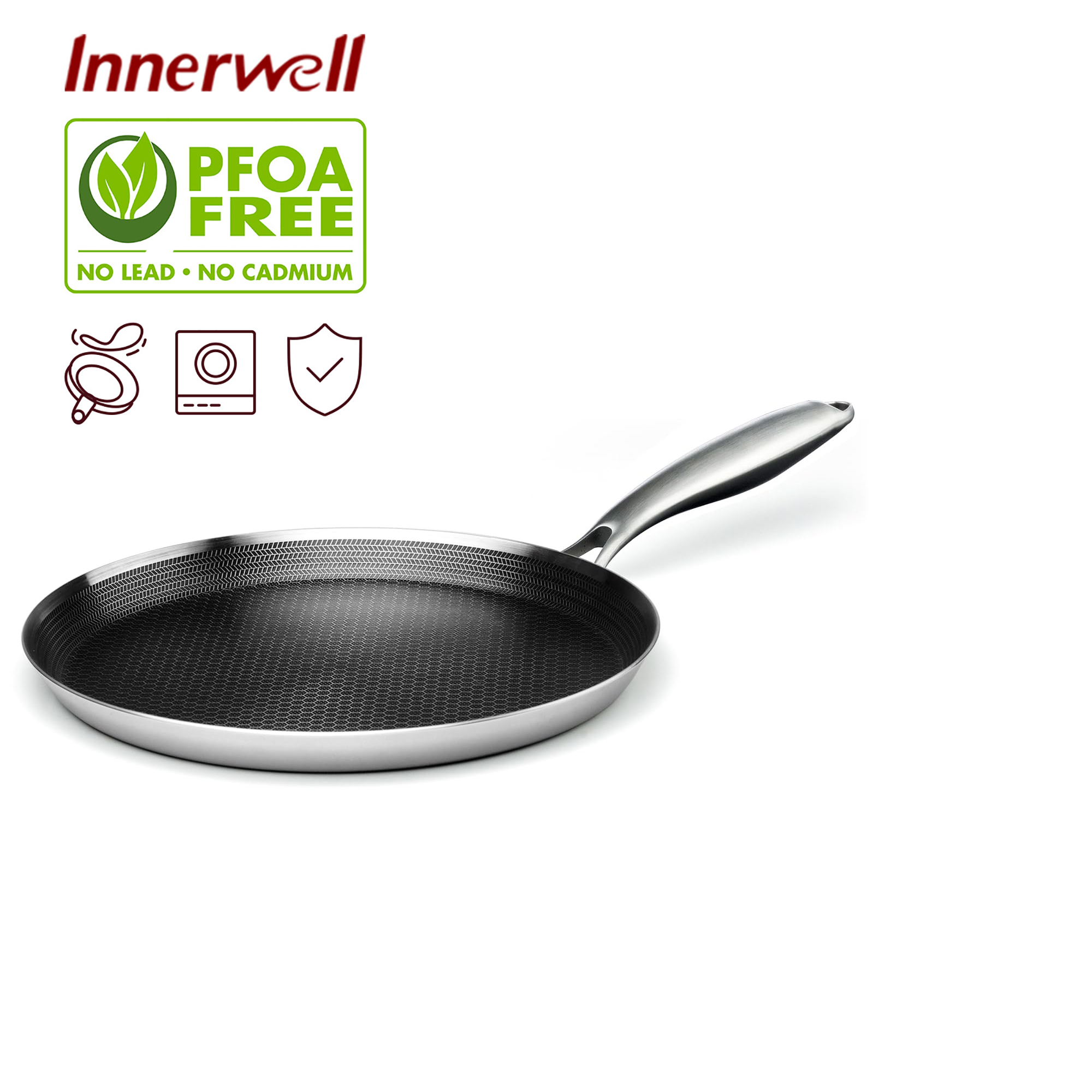Hawkins/Futura Q41 13-Inch Nonstick Cooking Griddle for Dosa/Tava ...
