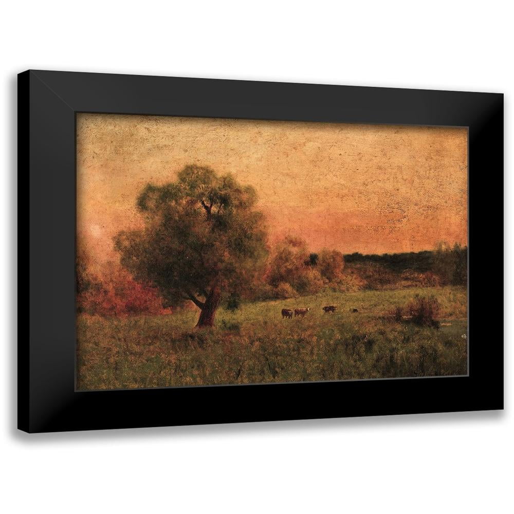 Inness, George in the style of 18x14 Black Modern Framed Museum Art ...