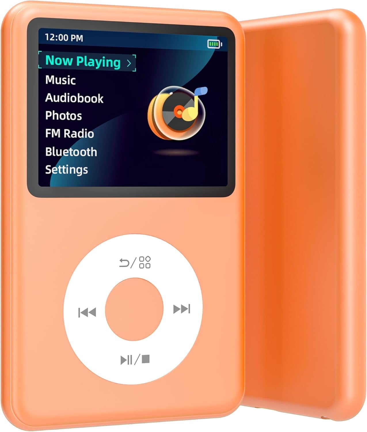 Innioasis Mp3 Player with Bluetooth, 2.4" 128GB Portable Mini HiFi ...