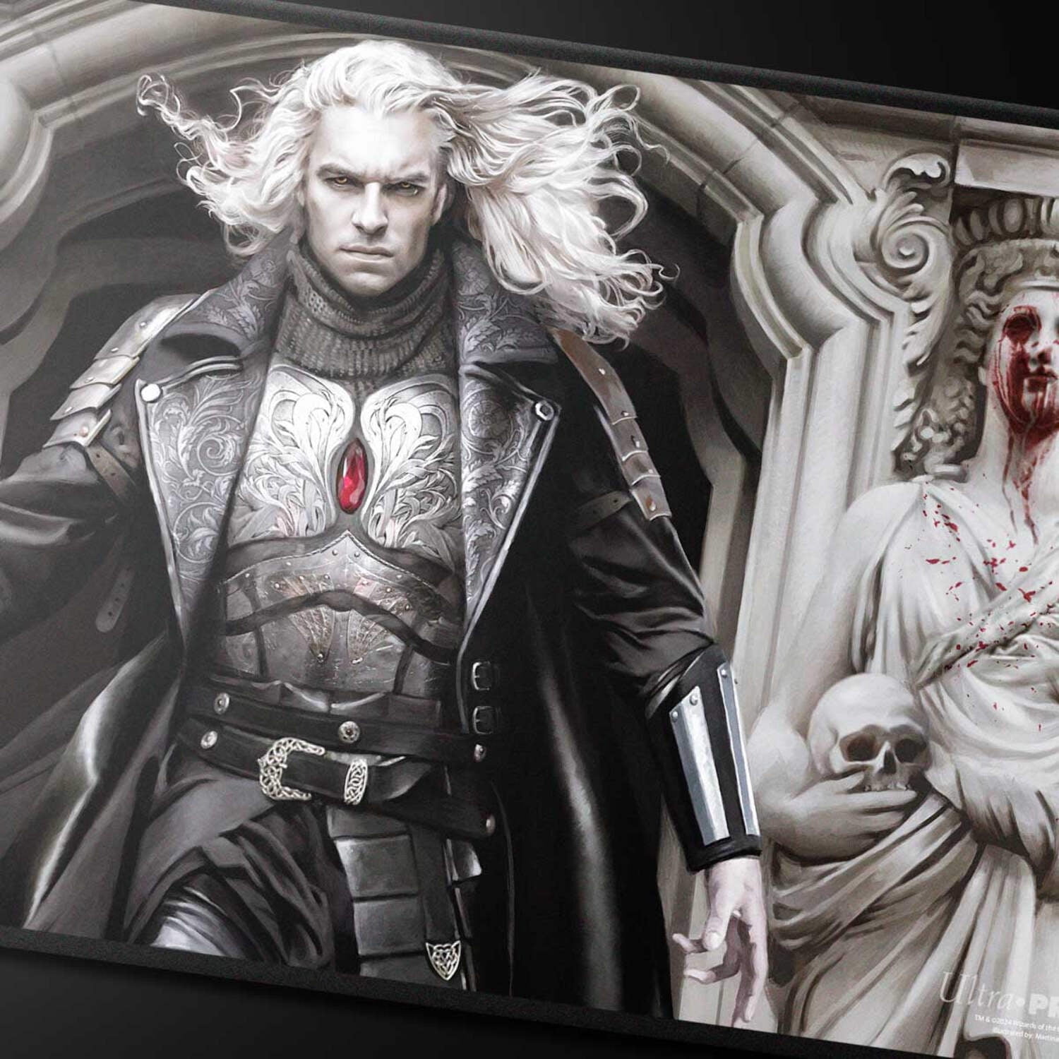 Innistrad Remastered Sorin, Imperious Bloodlord Black Stitched Playmat ...