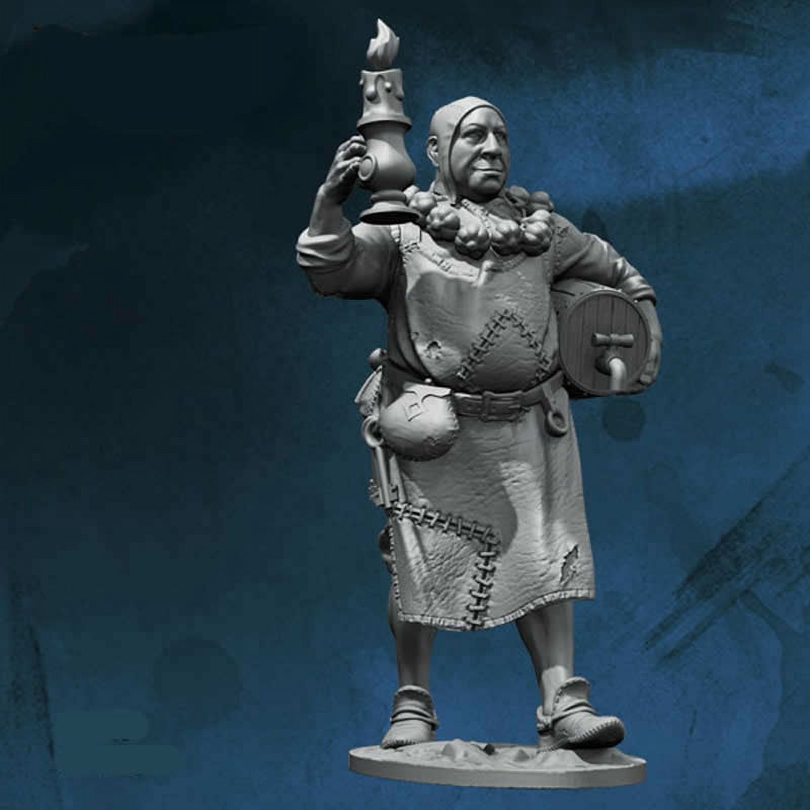 Innkeeper Figure Kit 28mm Heroic Scale Miniature Unpainted First Legion ...