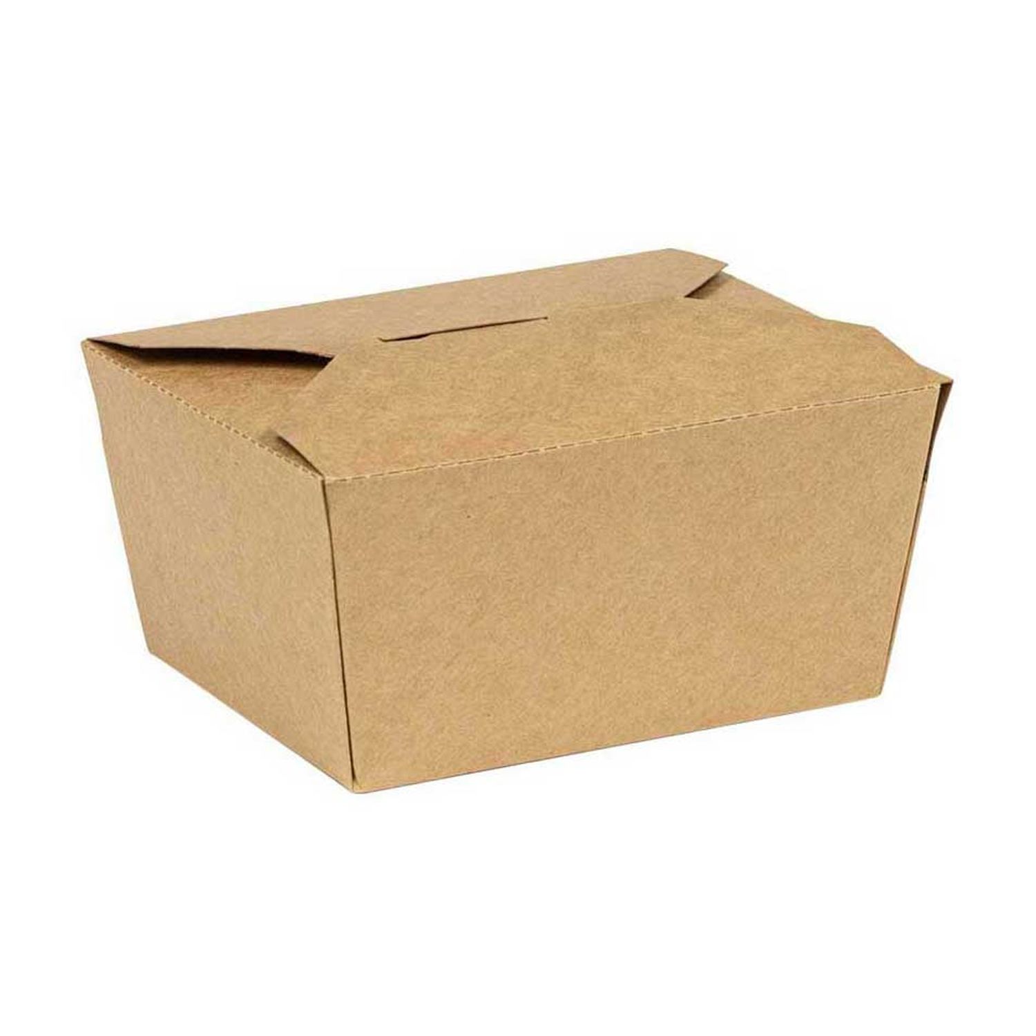 Inno-Pak Number 1 Innobox Edge Brown Kraft Poly Coated Inside Paper Box ...