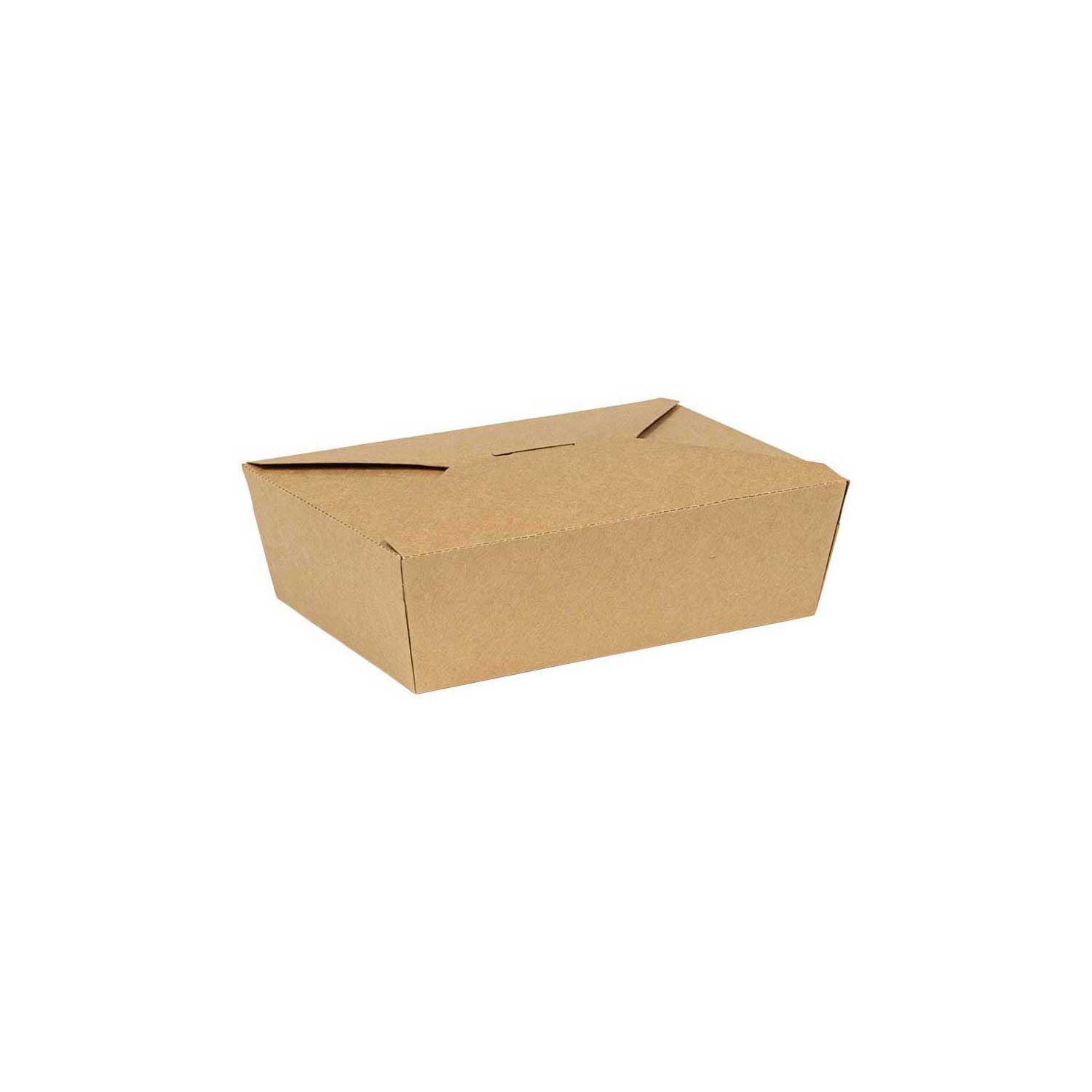 Inno-Pak Number 3 Innobox Edge Brown Kraft Poly Coated Inside Paper Box ...
