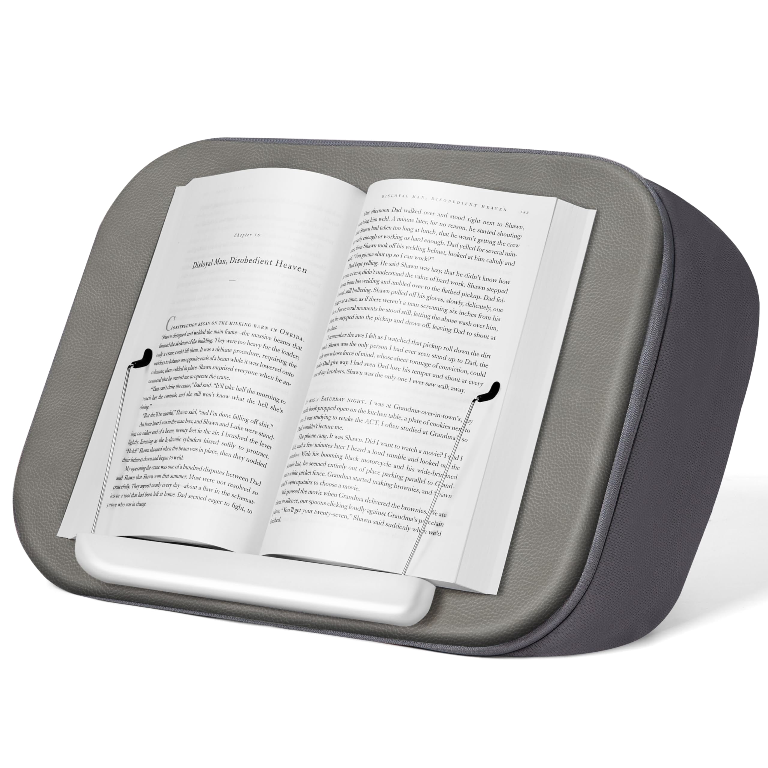 InnoGear Lap Beanbag Pillow Stands Book Holder, Hands-Free Tablets ...