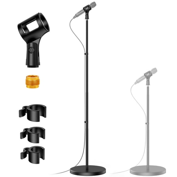 InnoGear Telescopic One-hand Operation Microphone Stand - Walmart.com