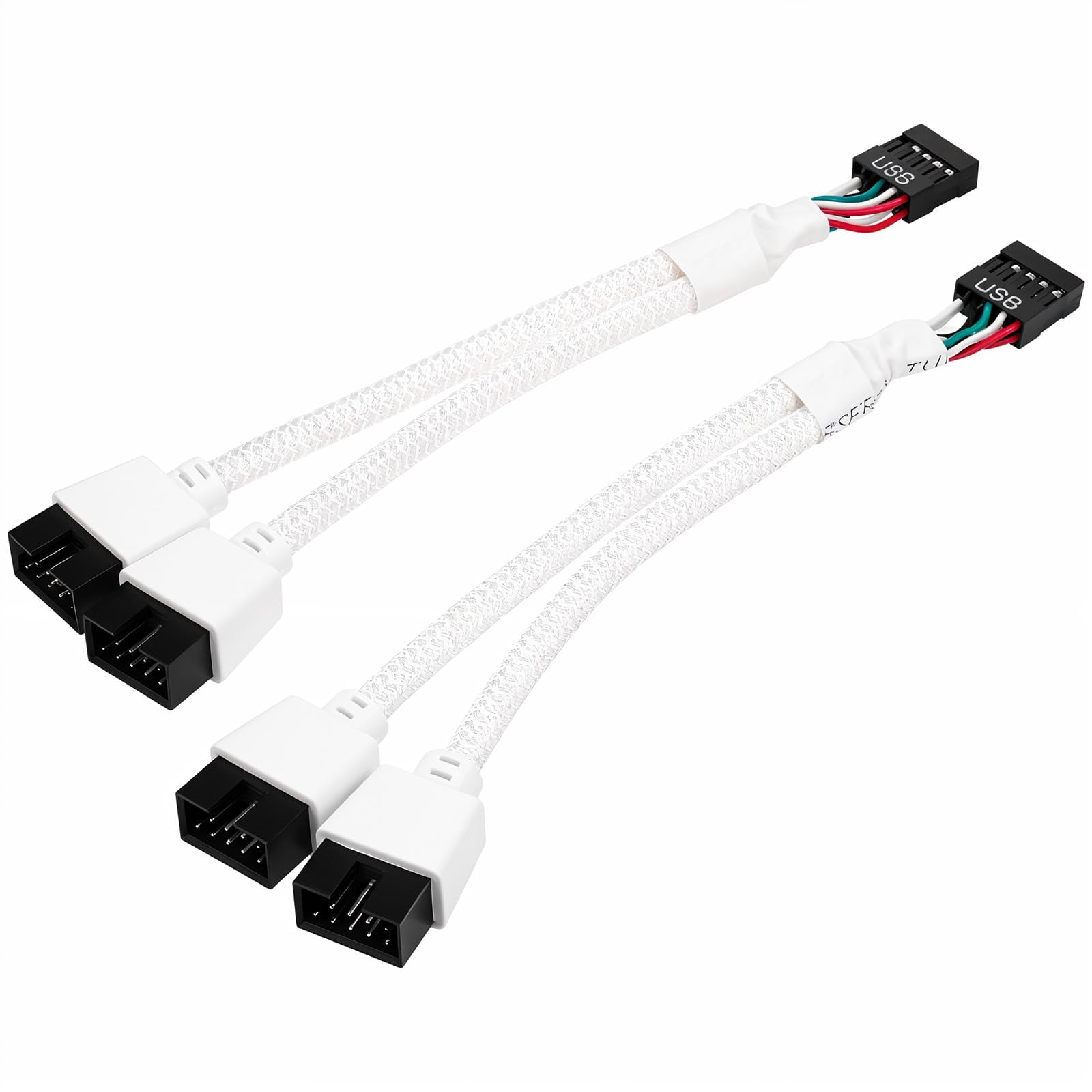 InnoHHustle 2 PCS Interna SSF20 USB Hub, USB 2.0 Header Splitter ...