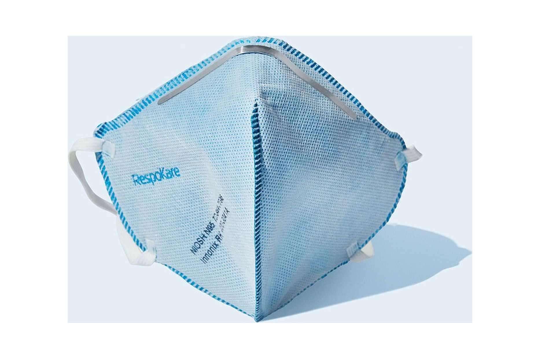 Innonix Respokare N95 Anti-Viral Med Face Mask, NIOSH 84A-7796, Medium ...