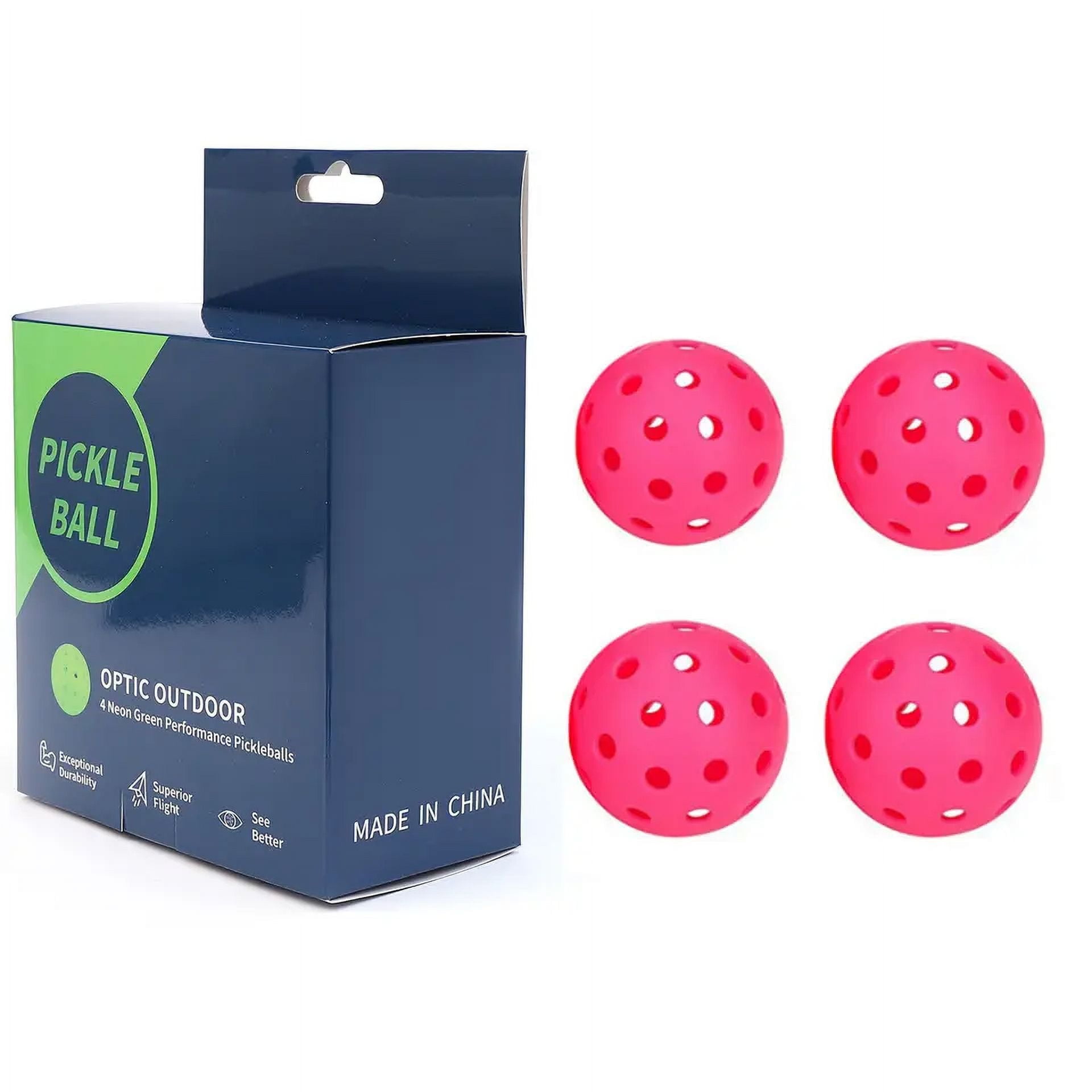 Innotech 4 pack 40 holes practice Pickleblaa Play for outdoor indoor ...