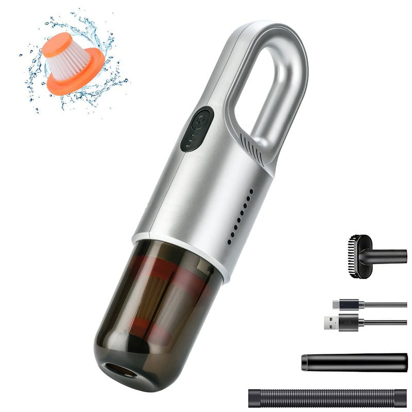 Innotech Hand Held Vacuuming Cordless 5000pa USB Car Vacuum Portable ...