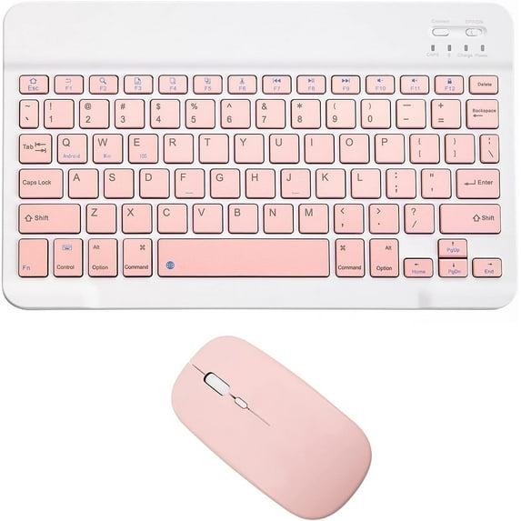 Innotech SC Rechargeable Bluetooth Keyboard and Mouse Combo Ultra-Slim ...