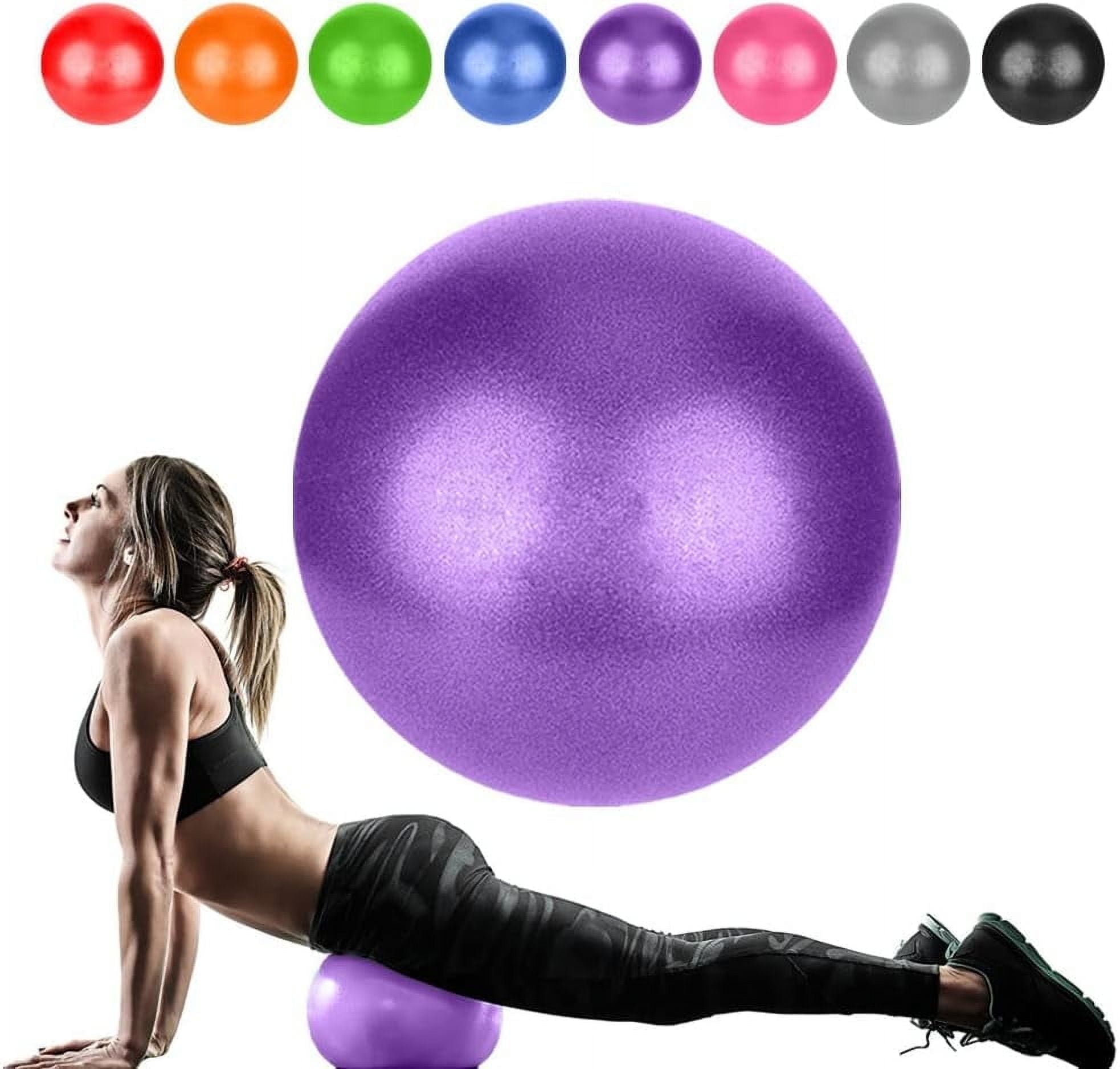 InnotechSC Pilates Ball 9 Inch Core Ball, Small Exercise Ball with ...