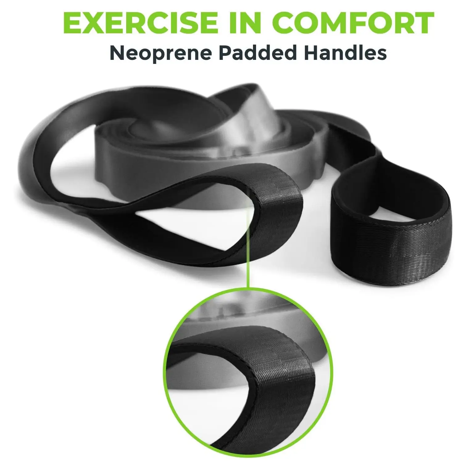 InnotechSC Yoga Straps Stretching Strap with 12 Loops Workout Poster ...