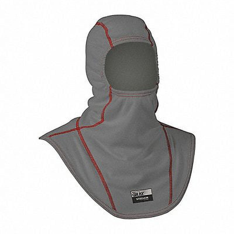 Innotex Fire Hood,Gray/Red,XL,21" L INNOTEX GRAY 35 - Walmart.com