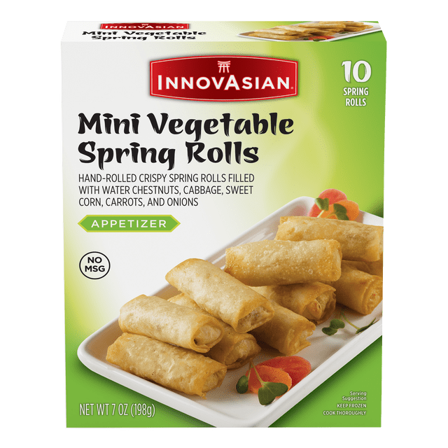Mini Veg Spring Rolls | Ready snacks for food distributors - Walmart ...
