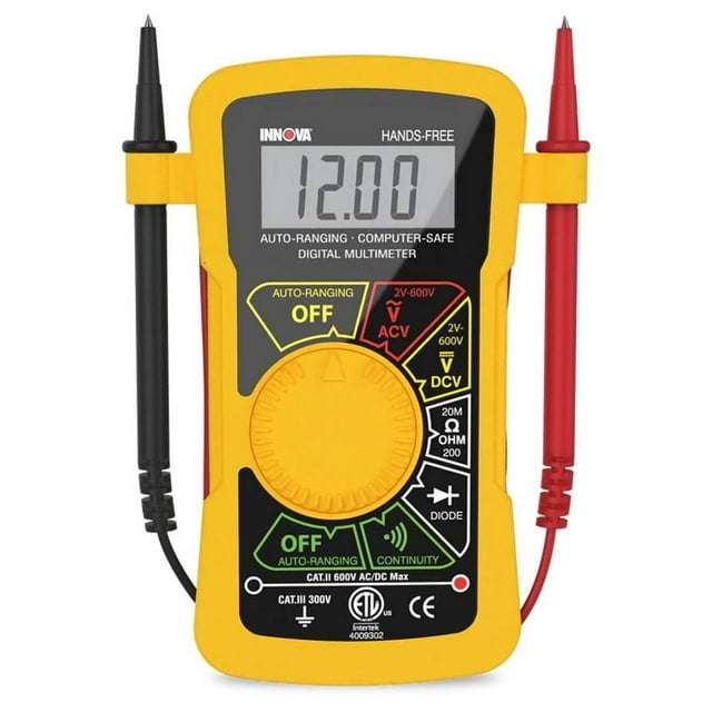 Innova 3300 Hands Free Digital Multimeter - Walmart.com
